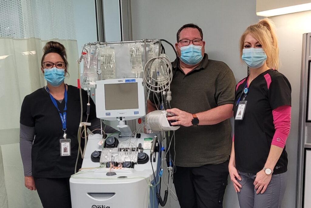 Appareil d’aphérèse : améliorer la mobilité - Fondation Santé Trois ...